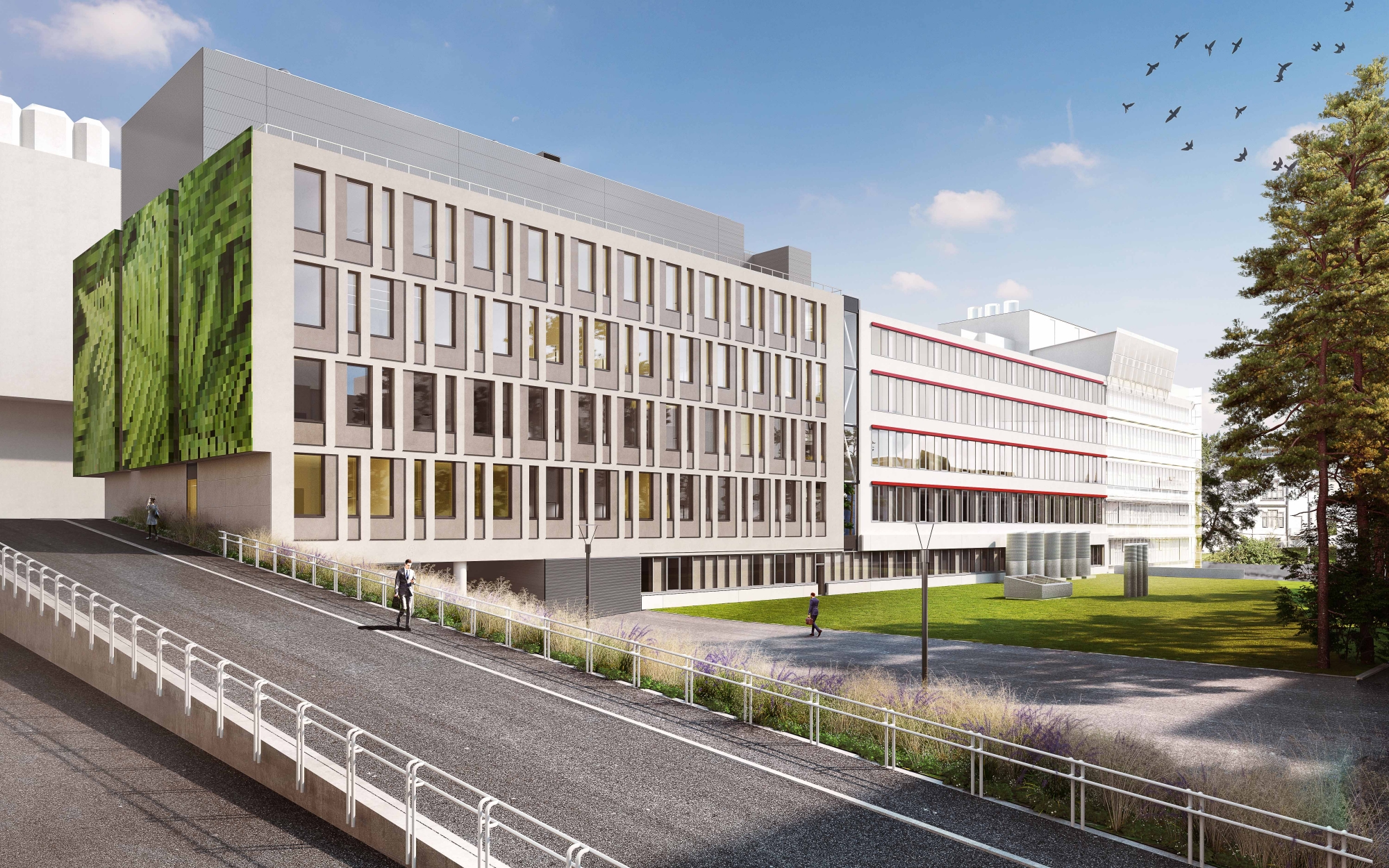 08 – Erweiterung der Forschungsflächen MedUni Wien - AKH Wien Bauprojekte